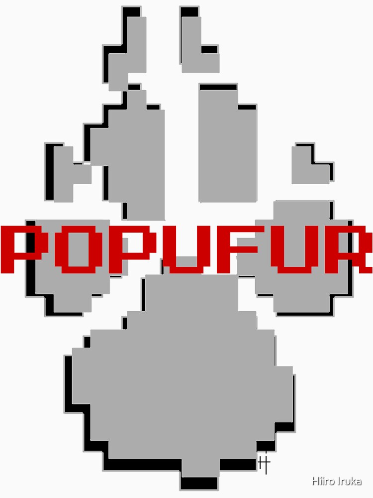 "The Popufur" T-shirt for Sale by Lou157 | Redbubble | popufur t-shirts ...