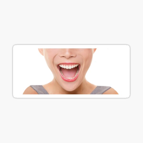 "happy screaming of excitement" Sticker by Arianeart | Redbubble