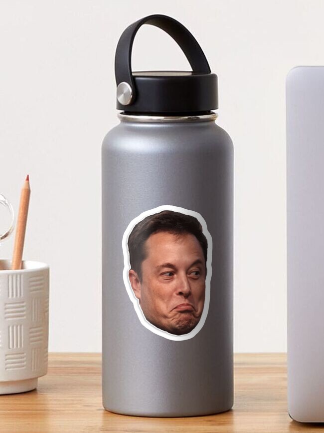 "Elon Musk" Sticker by eliahb | Redbubble
