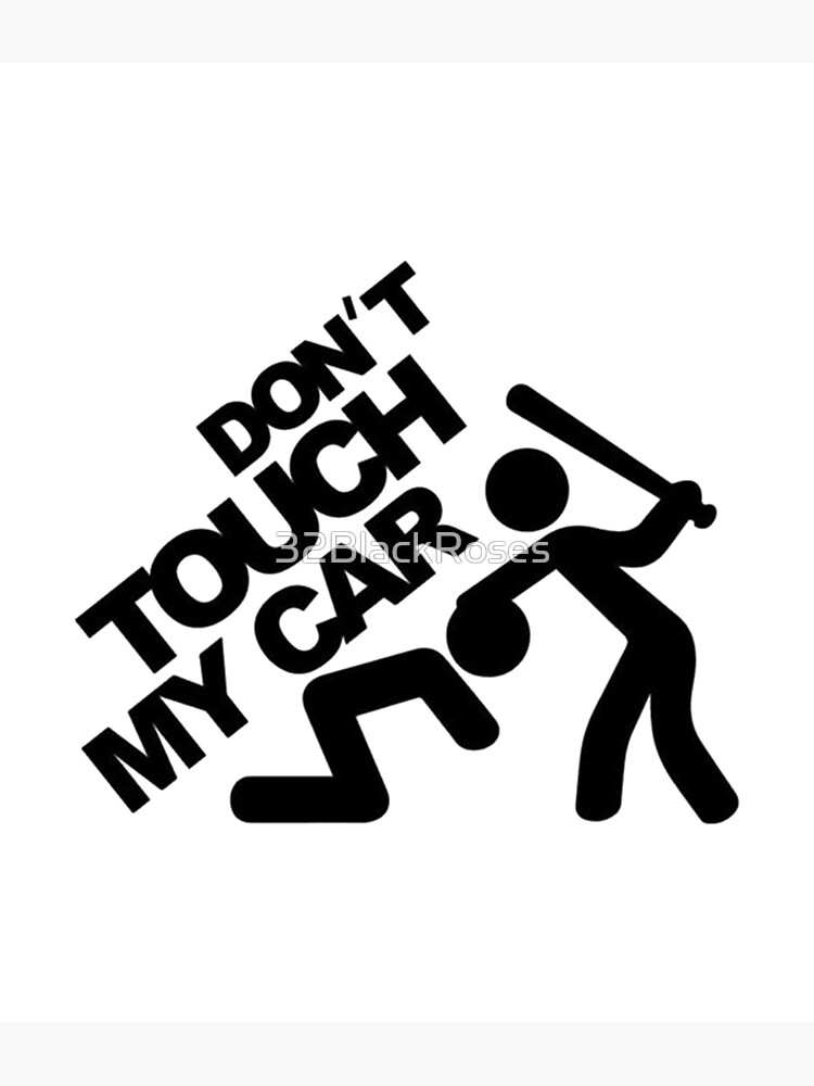 "Car Sticker" Poster for Sale by 32BlackRoses | Redbubble