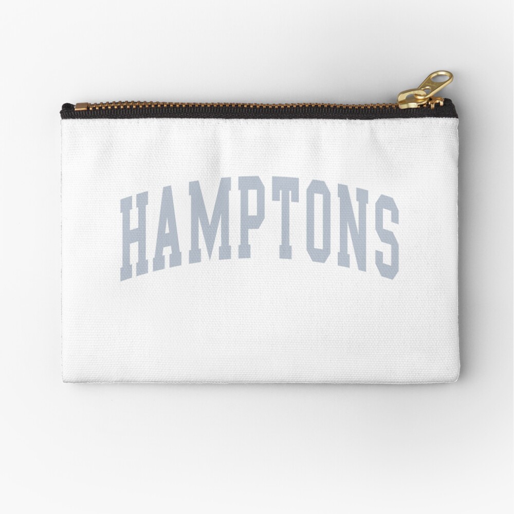 "Hamptons Blue Varsity Lettering " Sticker for Sale by jean hopkins ...