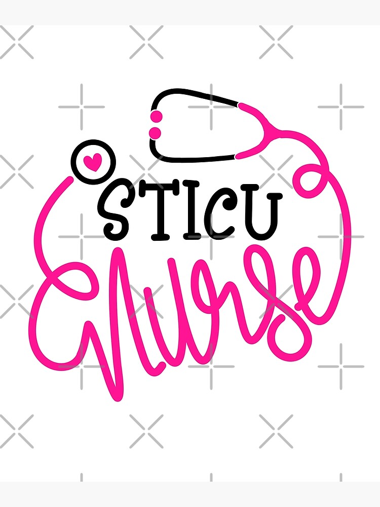 Póster for Sale con la obra «Enfermera STICU - Departamento de ...