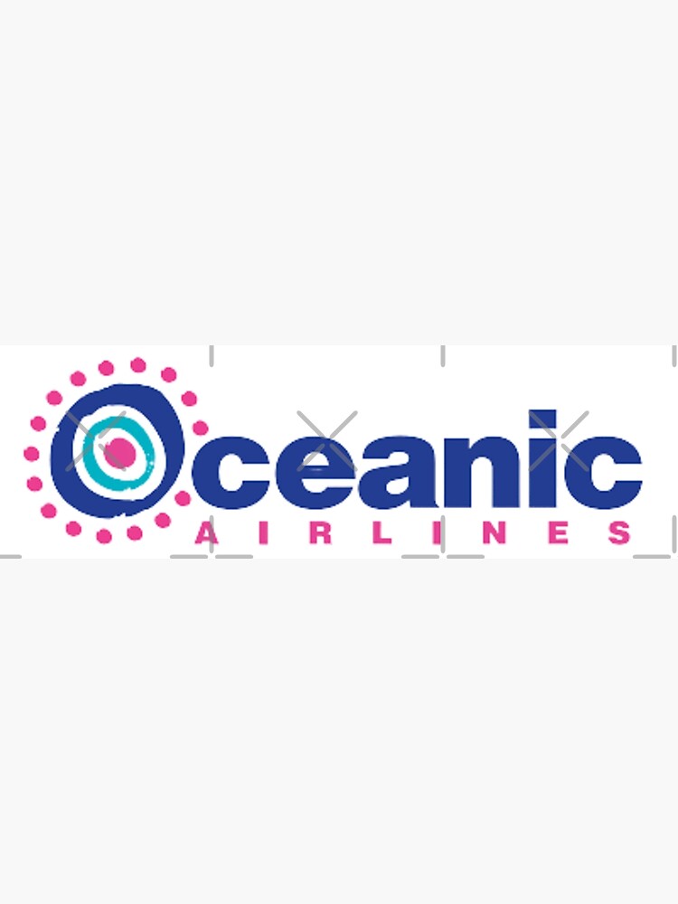 "Oceanic Airlines Logo" Poster for Sale by TurretedSloth | Redbubble