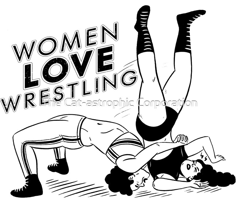 "German Suplex Variant - Women Love Wrestling" by WLWrestling | Redbubble