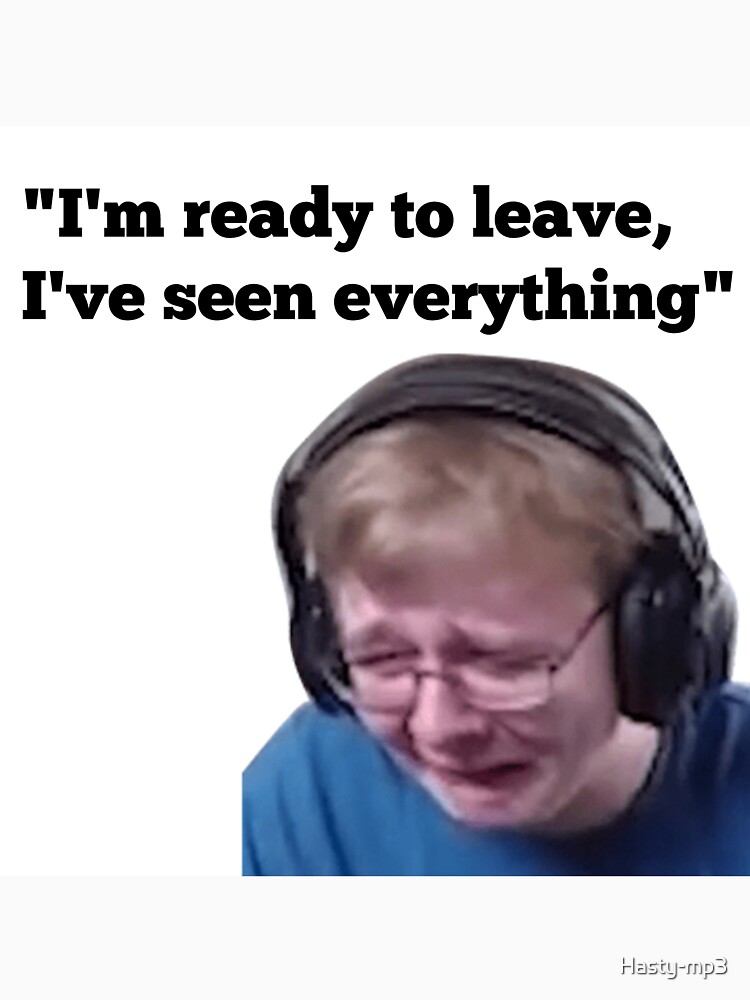 "Callmecarson do be crying doe" T-shirt for Sale by Hasty-mp3 ...