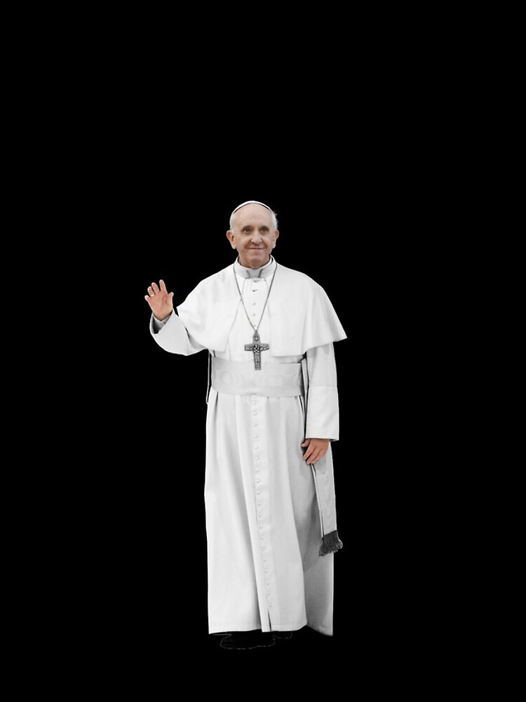 "High Resolution Standing Waving Pope Francis" iPhone Case for Sale by ...