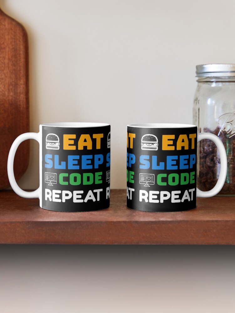 Áo thun IT - Programmer: Eat, Sleep, Code, Repeat