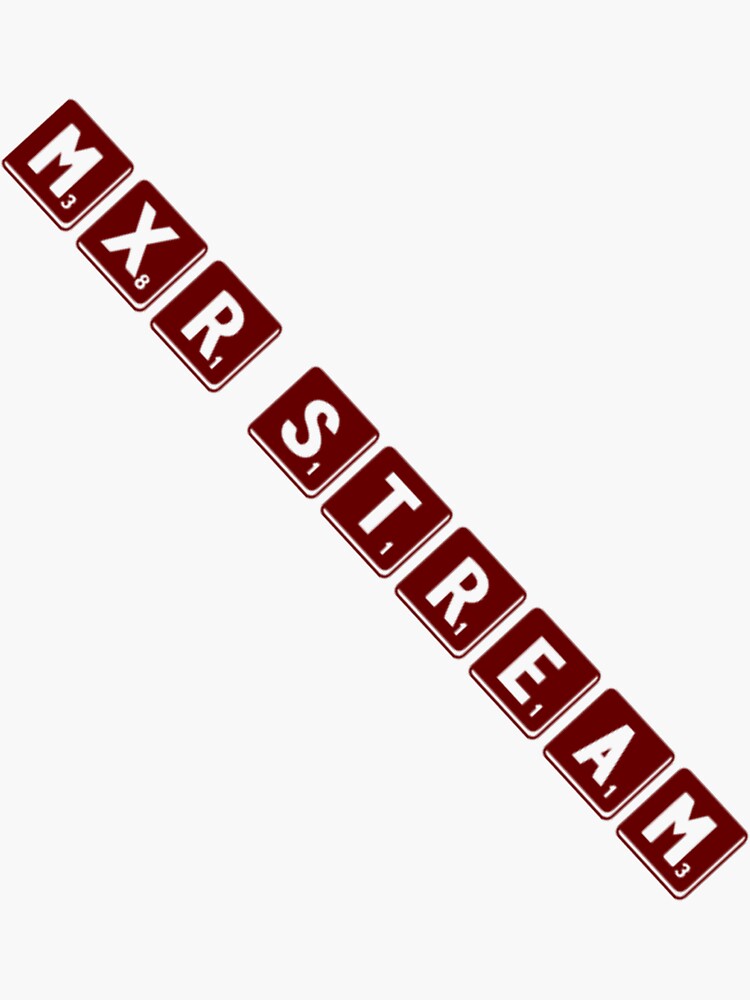 " MXR DESIGIN" Sticker for Sale by AHMED2020Pod | Redbubble