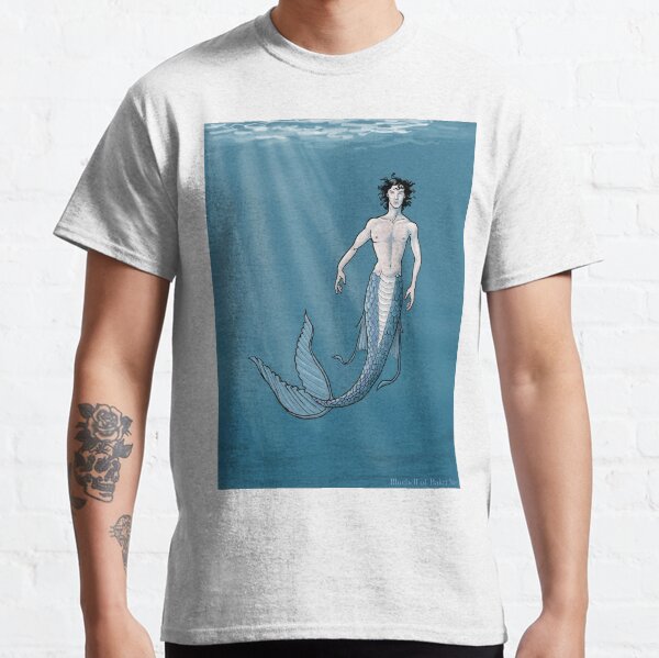 "Merlock" T-shirt for Sale by bluebell42 | Redbubble | merman t-shirts ...