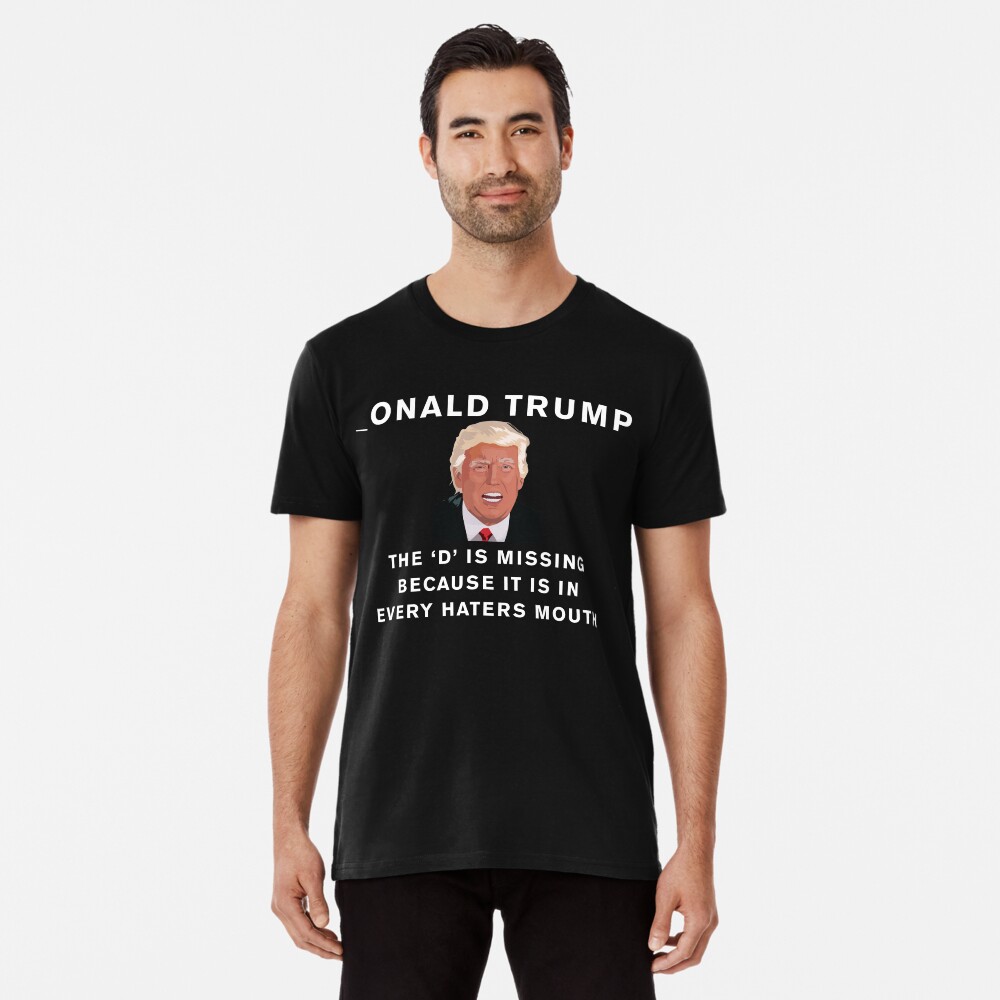 "Onald Trump" Essential T-Shirt for Sale by BohemianAtlas | Redbubble