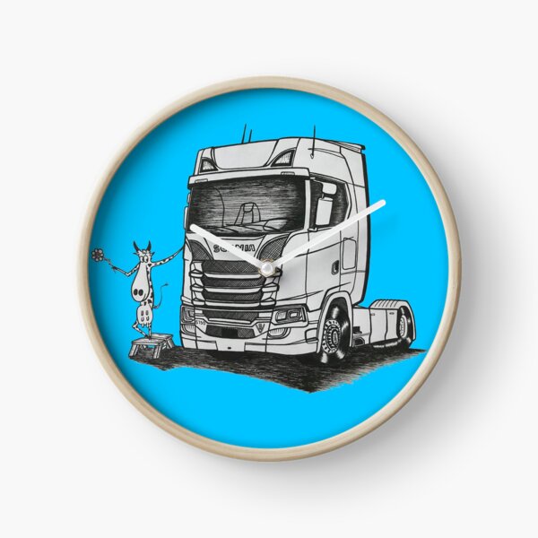 Scania Clocks | Redbubble