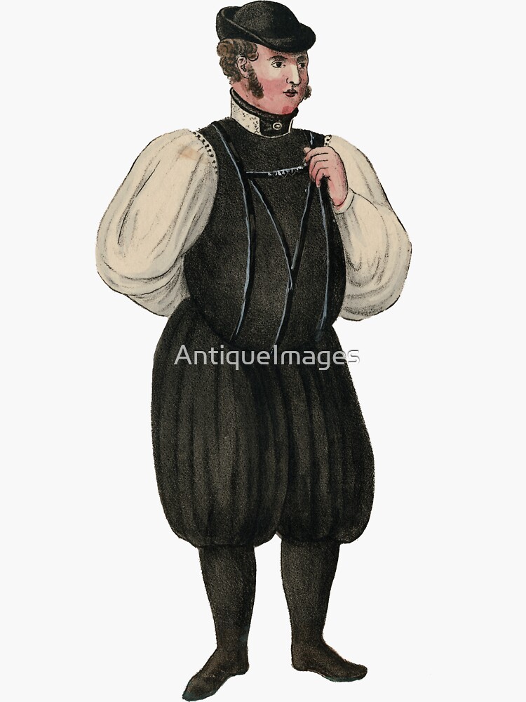 "A Man from Altenburg Thuringia in Traditional Dress" Sticker for Sale ...