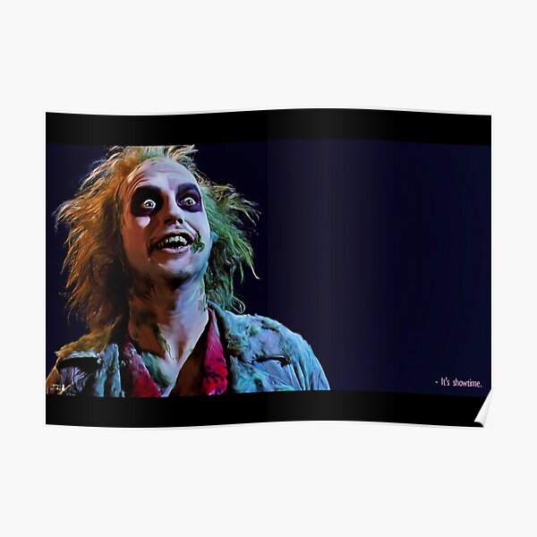 "Beetlejuice (Bitelchus)" Poster by ImtheManicMiner | Redbubble