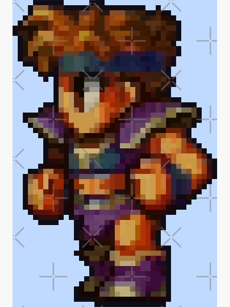 "Monk - Final Fantasy I" Poster by vcook10 | Redbubble