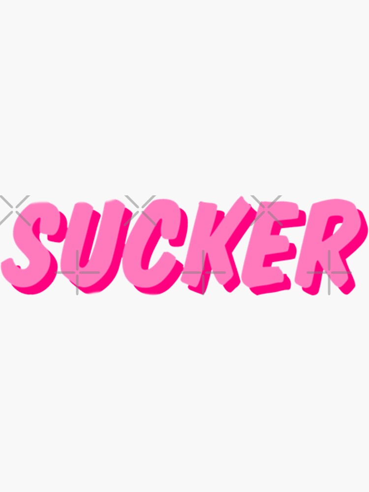 "sucker" Sticker by kaiyakivell | Redbubble