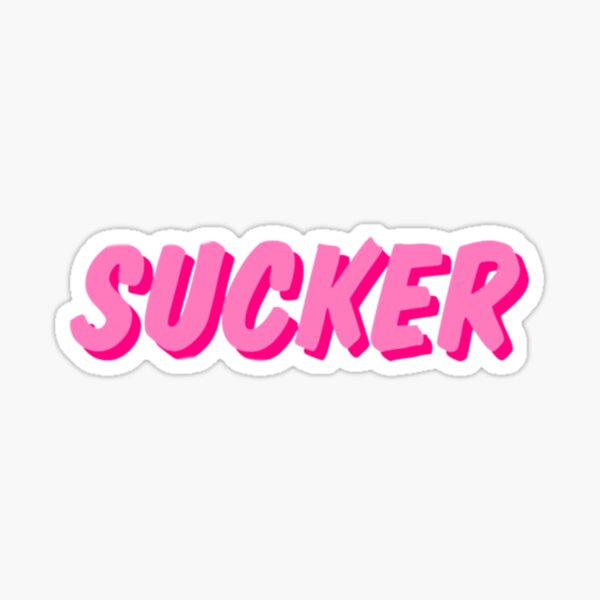 "sucker" Sticker by kaiyakivell | Redbubble