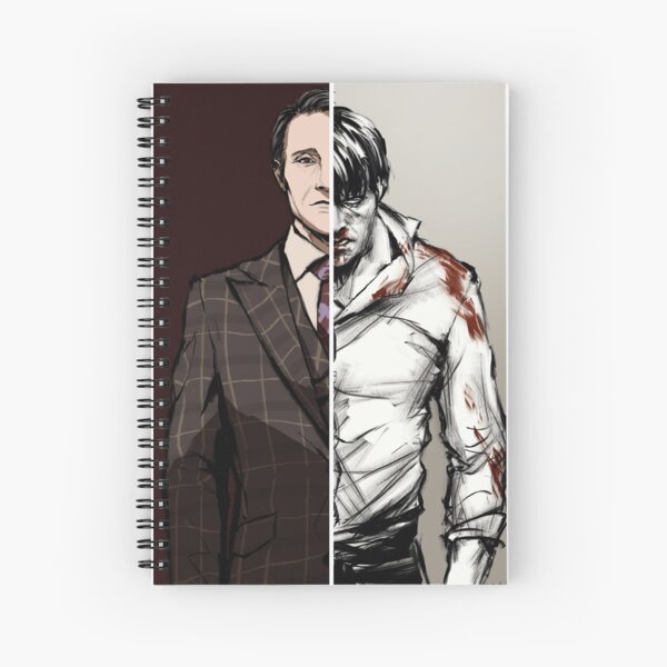 "The Tables Are Turning - Hannibal Variant" Spiral Notebook by feredir ...