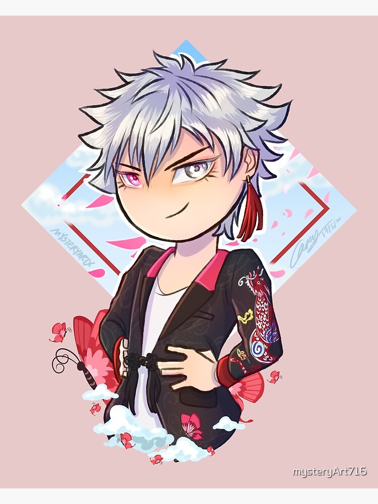 "Utapri Ranmaru Kurosaki Setsugetsuka Chibi" Art Print by mysteryArt716 ...