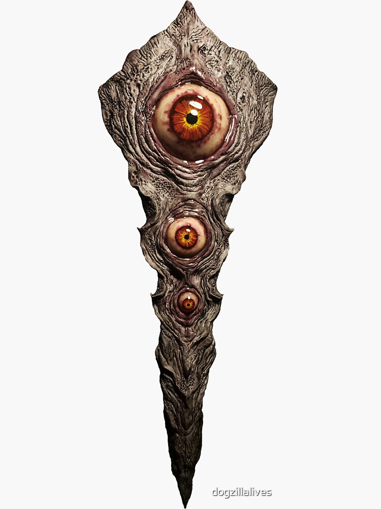 "Eye relic" Sticker for Sale by dogzillalives | Redbubble