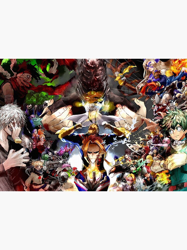 "my hero academia / mha" Photographic Print by Manga4Lifee | Redbubble