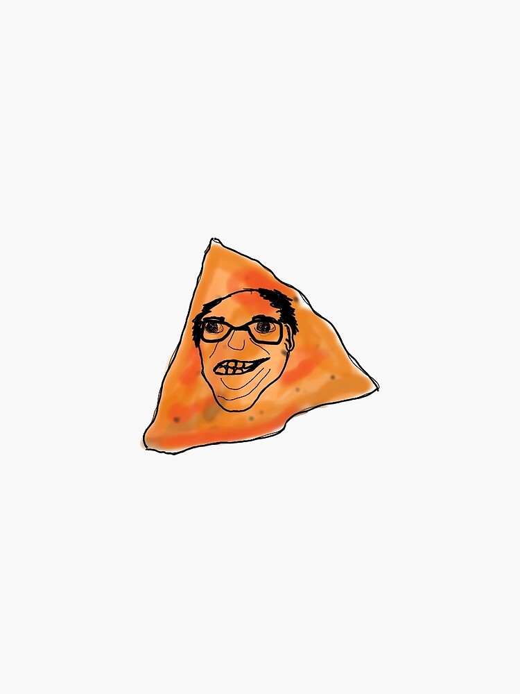 "Danny Dorito" Sticker by Libramor | Redbubble