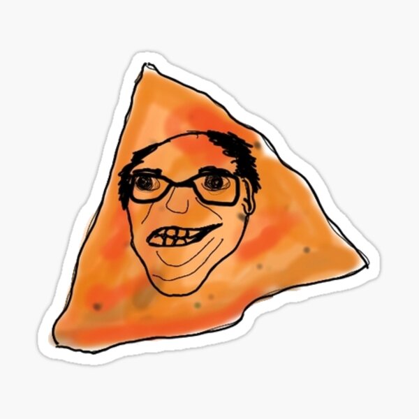 "Danny Dorito" Sticker by Libramor | Redbubble