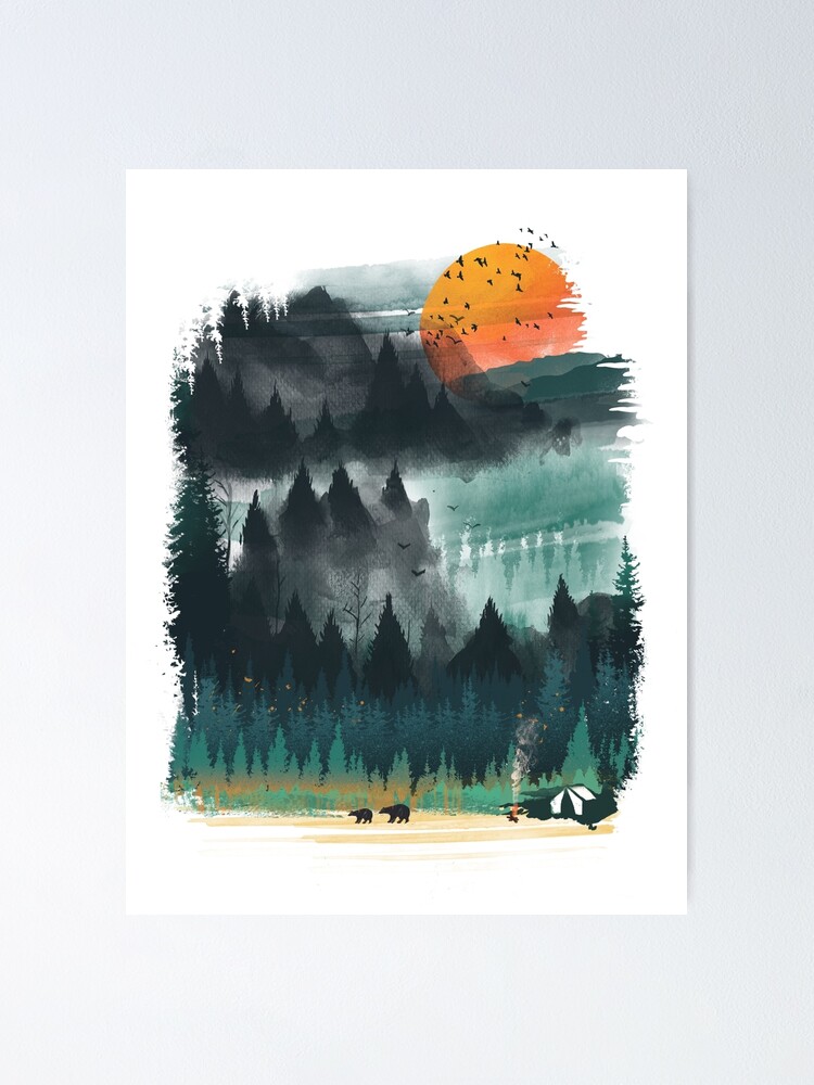 "Wilderness" Poster for Sale by dandingeroz | Redbubble