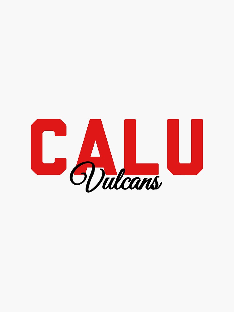 "calu vulcans" Sticker for Sale by makpendleton | Redbubble