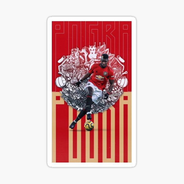 "The Best Wallpaper Paul Pogba" Sticker for Sale by arifahzain | Redbubble