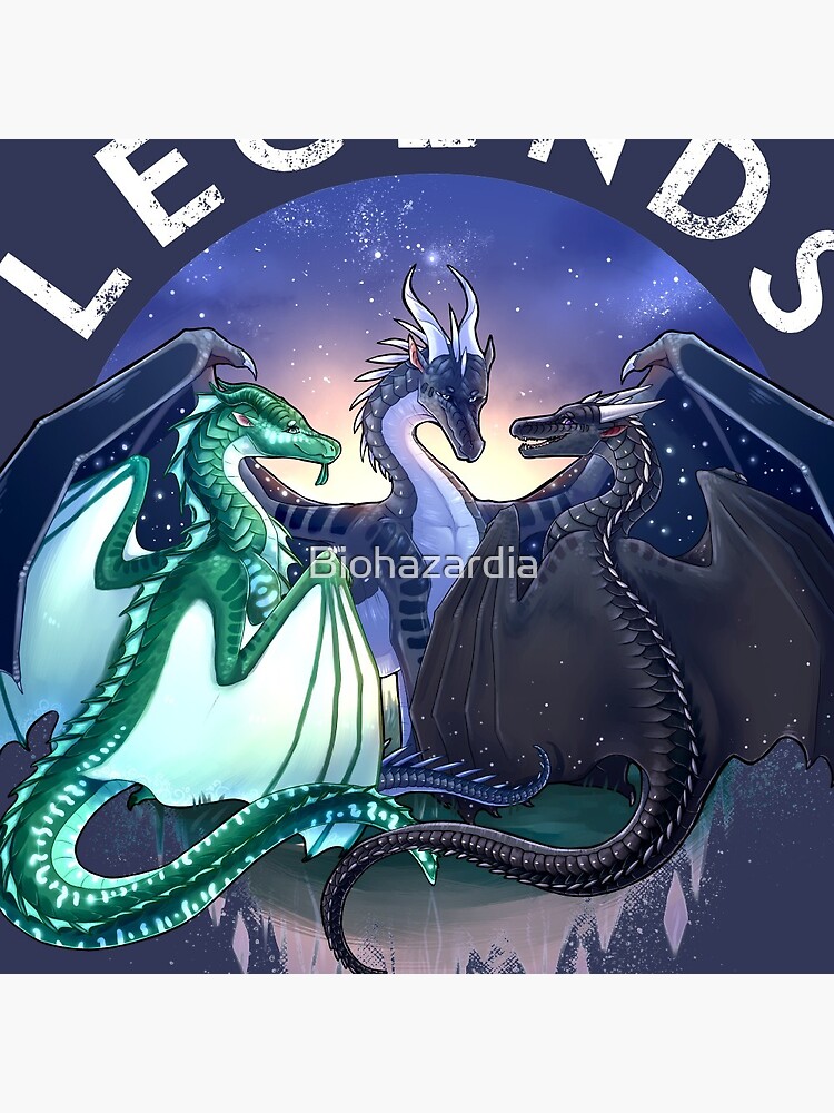 "Wings of Fire - Legends - Fathom, Darkstalker, Clearsight" Pin for ...