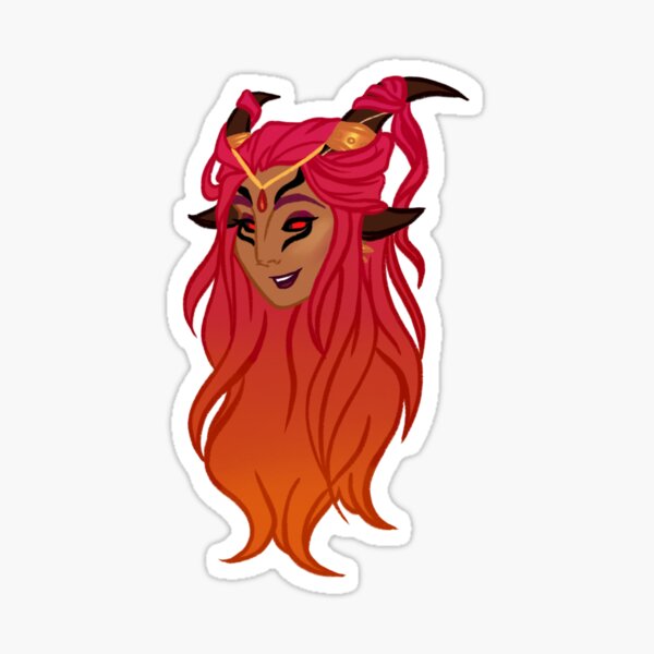 "Devil Nadia" Sticker by izzycle | Redbubble