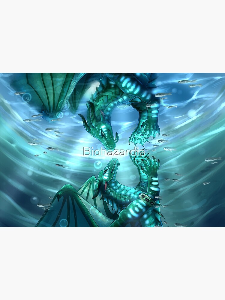 "Wings of Fire - Fathom and Turtle" Mask for Sale by Biohazardia ...