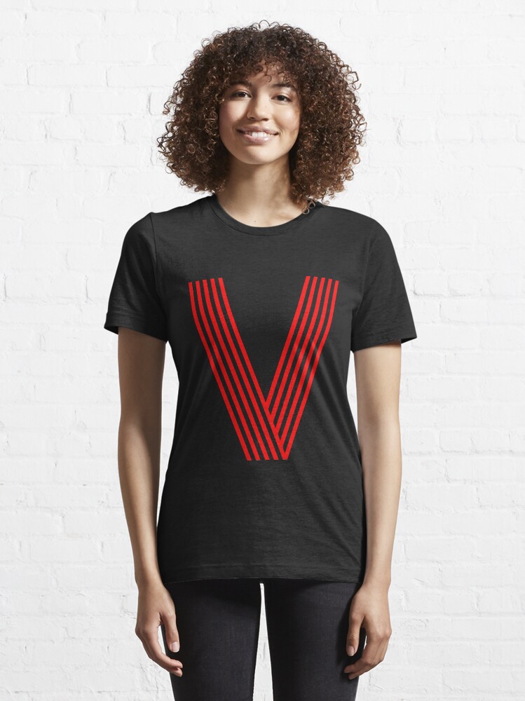 "red V vlone " T-shirt for Sale by Tikologos | Redbubble | nav vlone t ...
