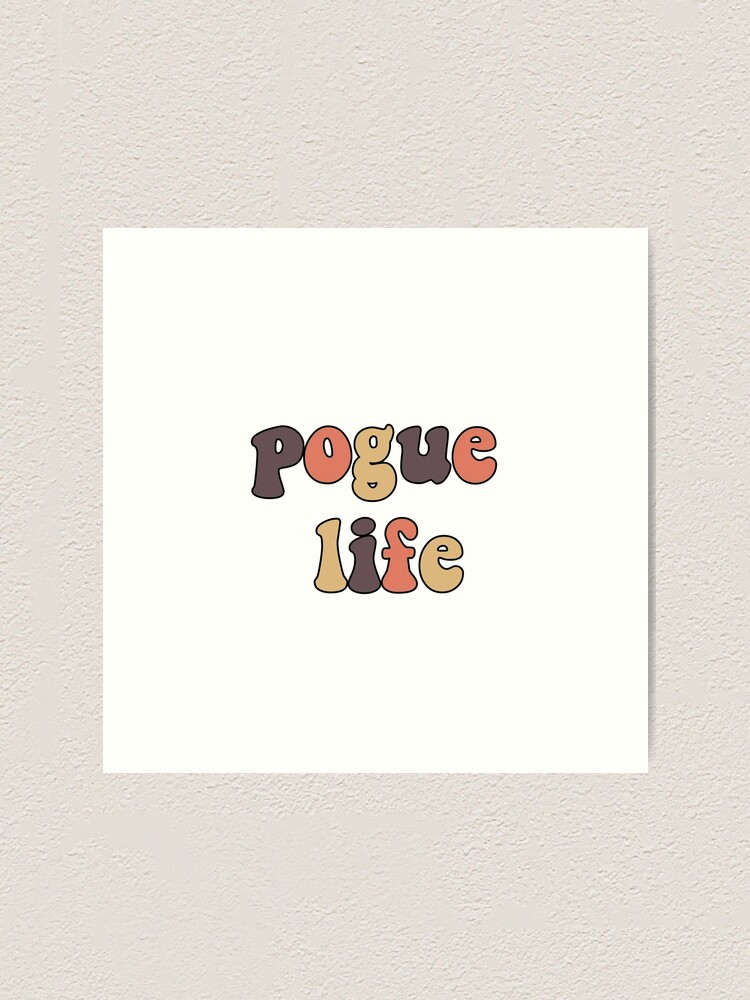 "Pogue life | Fandom | Outer Banks" Art Print by -wiseowl- | Redbubble