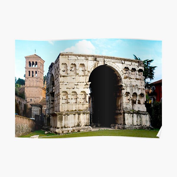 "Arch of Janus" Poster for Sale by troianifabrizio | Redbubble
