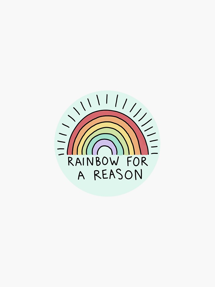 Pegatina «Pride Rainbow Arch Sticker - Pastel Rainbow para un círculo ...