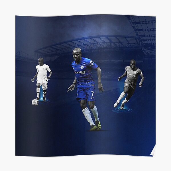 Poster « Fond d'écran Kante Art », par ardilacita | Redbubble