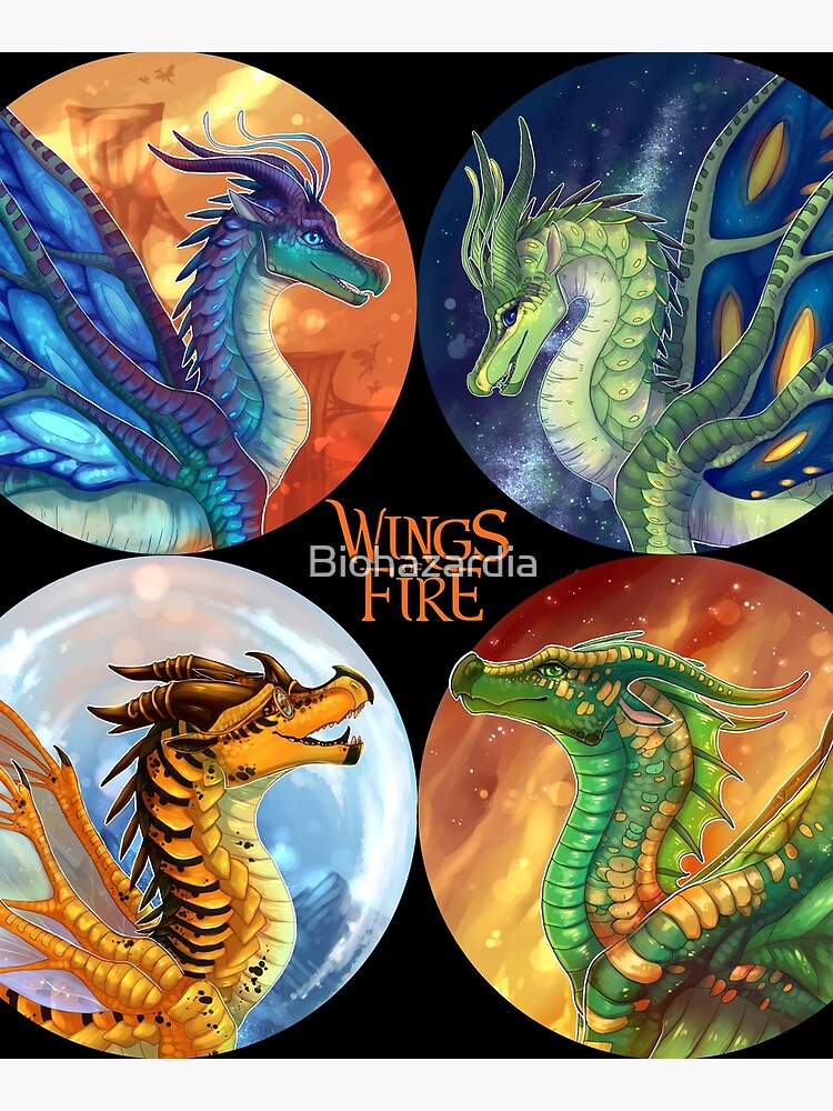 "Wings of Fire - Heroes of the Lost Continent" Mounted Print by ...