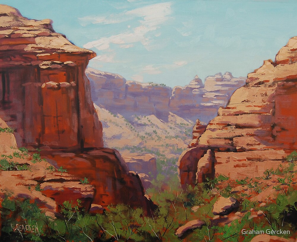 "Canyon Corner" by Graham Gercken | Redbubble