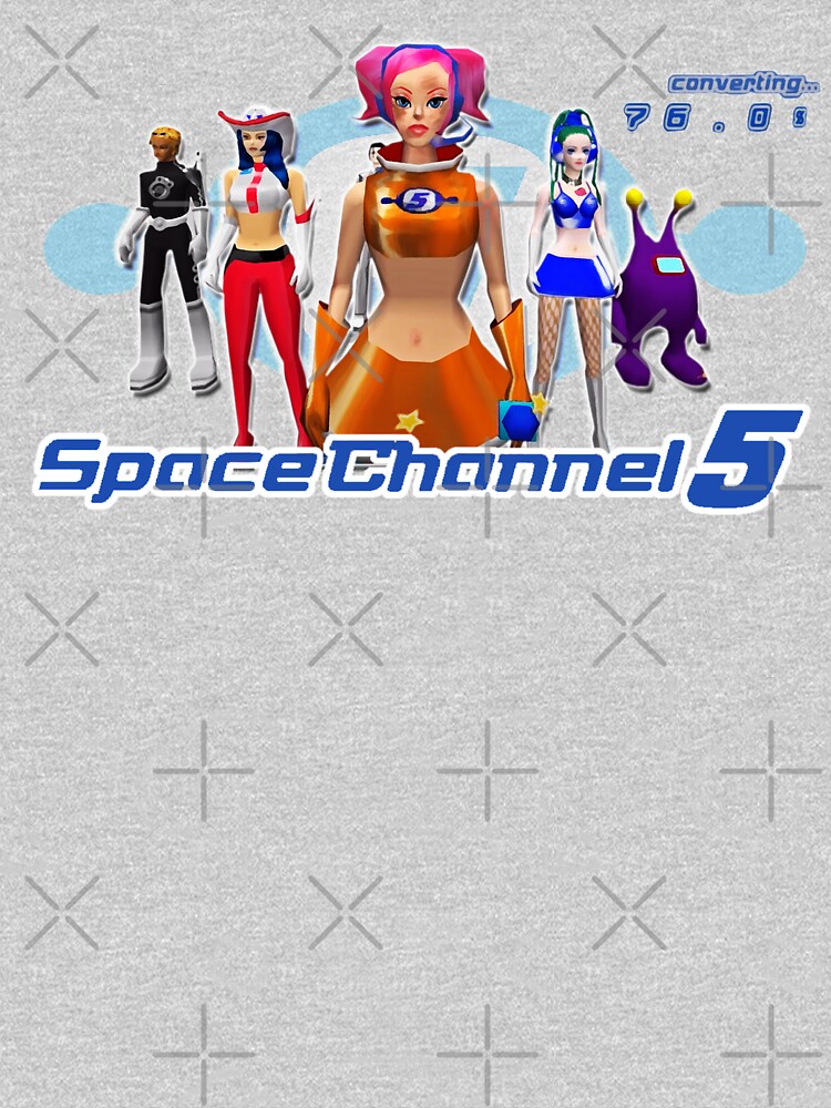 "Retro Space Channel 5 Cast Ulala Pine Pudding Jaguar Tribute" T-shirt ...