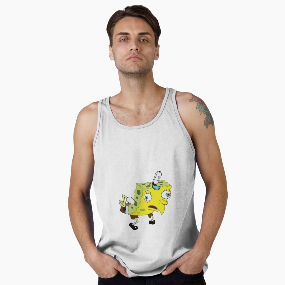 "Spongebob- funny meme cartoon" Sticker for Sale by Matthew554a | Redbubble