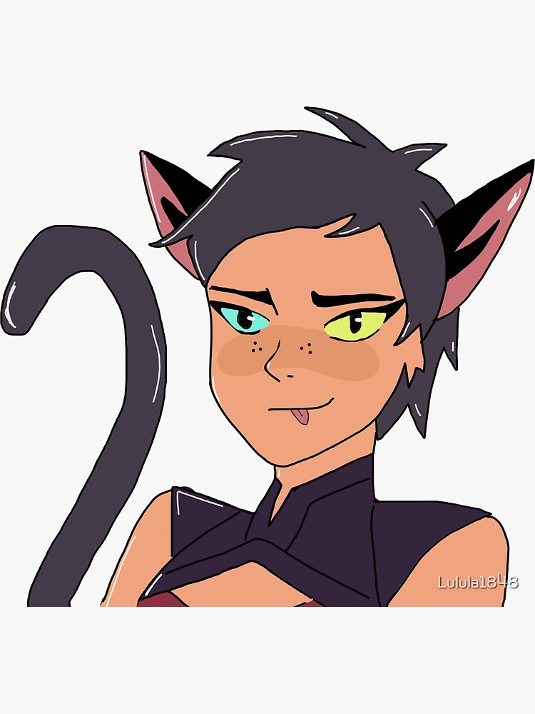 "Catra season 5" Sticker by Lulula1848 | Redbubble