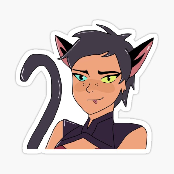 "Catra season 5" Sticker by Lulula1848 | Redbubble