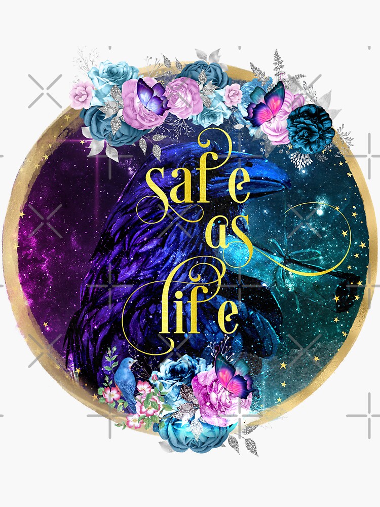 "The raven cycle " Sticker for Sale by QuintaVale | Redbubble