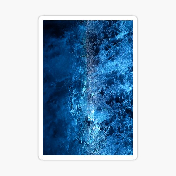 "Beautiful Glacier Ice - Professional Photo HD" Sticker for Sale by ...