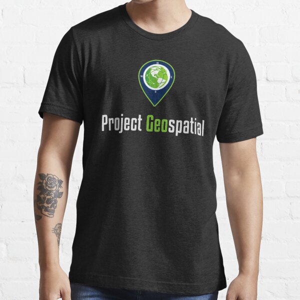"Project Geospatial - Light on Dark" T-shirt for Sale by ProjectGeo ...