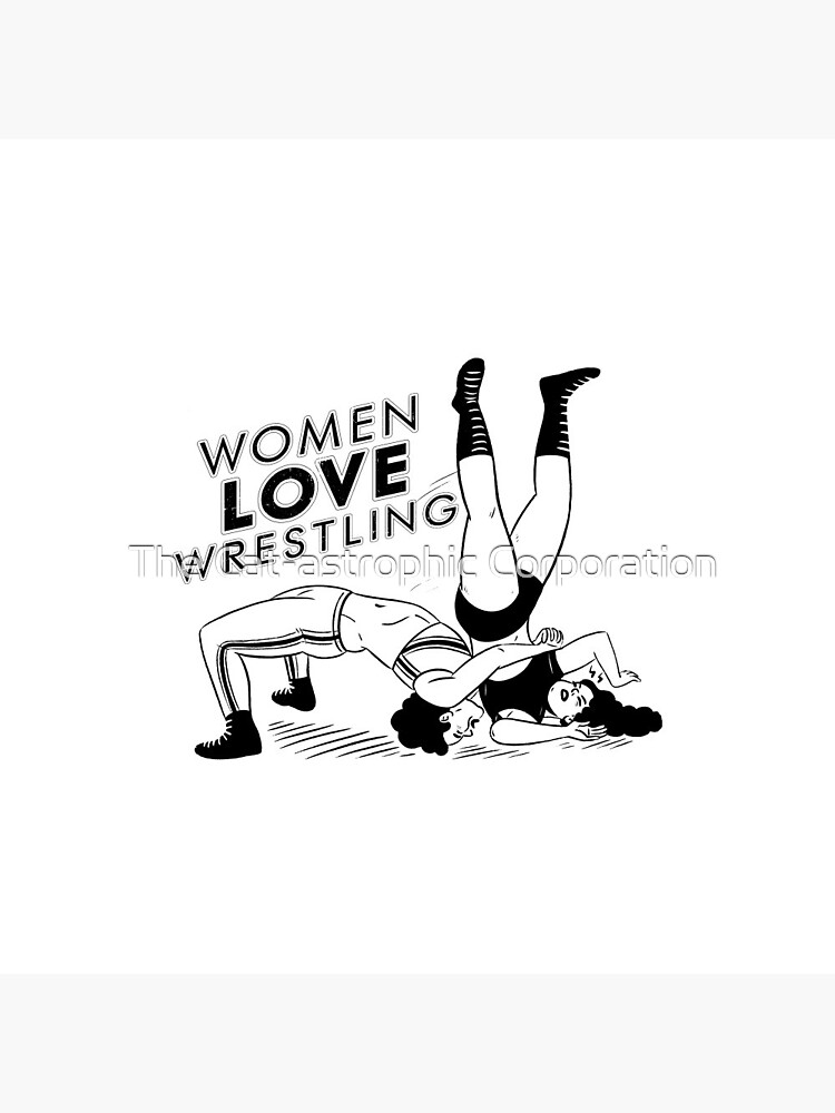 "German Suplex Variant - Women Love Wrestling" Pin for Sale by ...