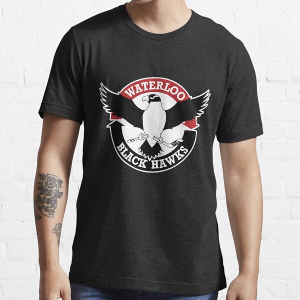 "Waterloo Black Hawks" T-shirt for Sale by babaihstore | Redbubble ...