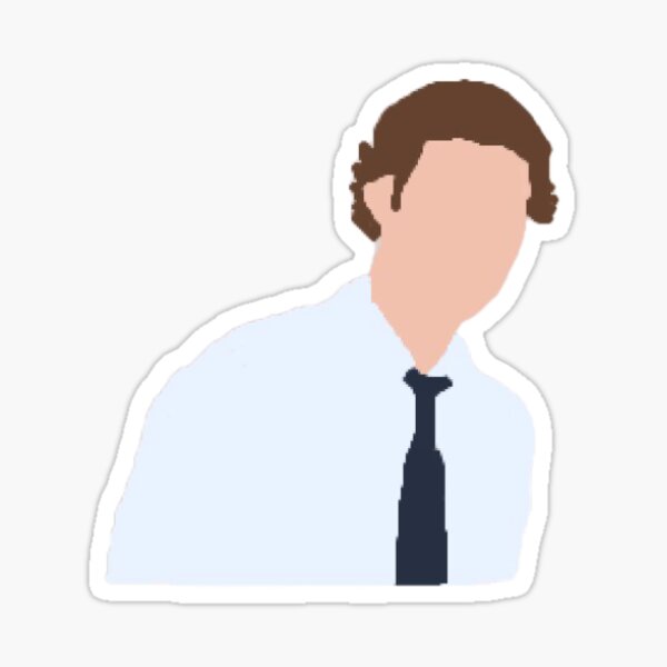 "Jim Halpert" Sticker by StickersBySEA | Redbubble