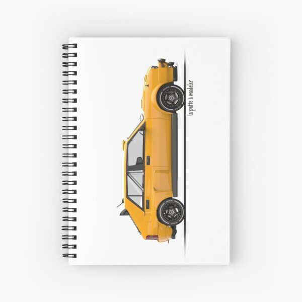 "Lancia Delta HF integral" Spiral Notebook by LA PATTE A MODELER ...